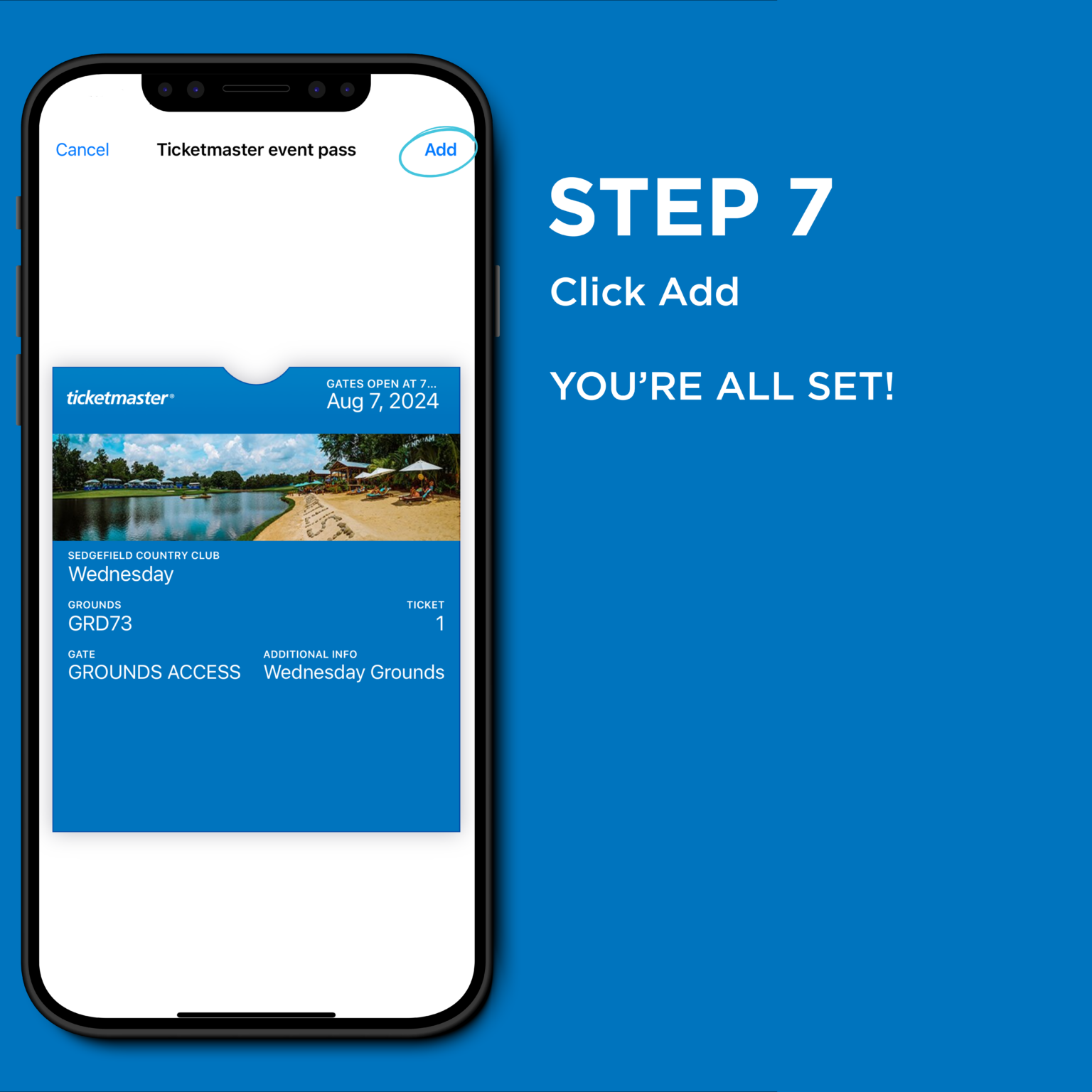 Mobile Ticketing Help - Wyndham Championship